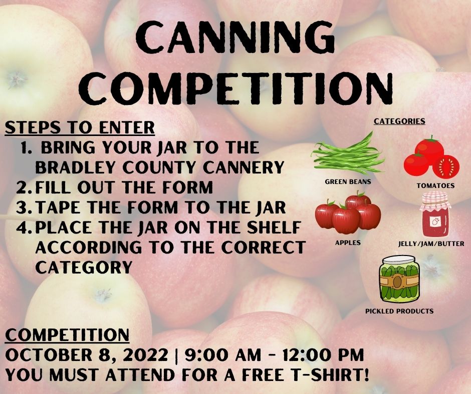 Food Preservation | Bradley County